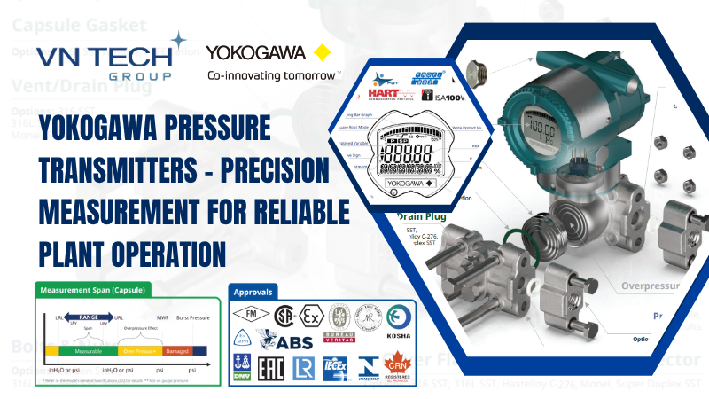 YOKOGAWA Pressure Transmitters – Precision Measurement for Reliable ...