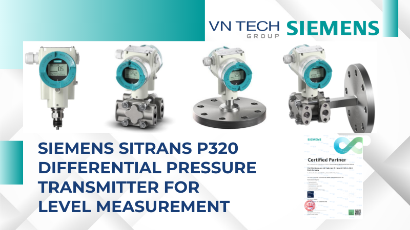 Siemens SITRANS P320 Differential Pressure Transmitter for Level ...